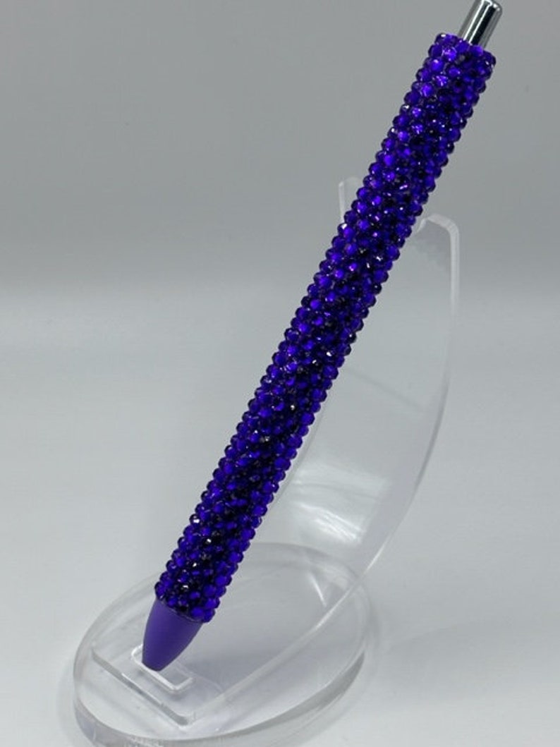 Personalized Rhinestone Pen, Bling Pen, Custom Gel Pen - Etsy
