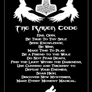 Viking Memorial Norse Slate Engraved Plaque Valhalla Viking Prayer ...