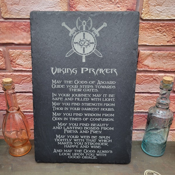 Viking Memorial Plaque - Etsy
