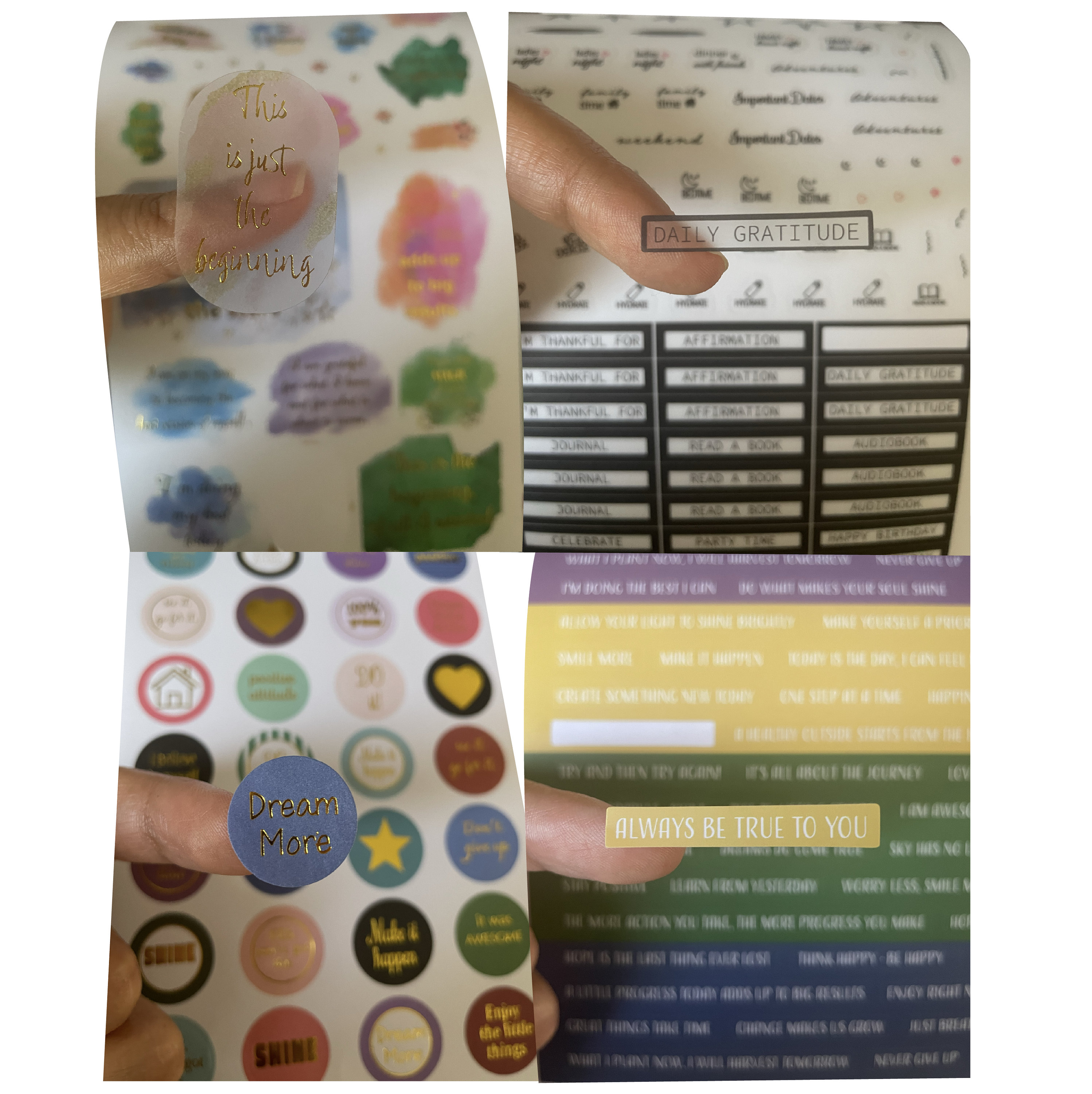 Planner Essentials Stickers | Simplify Organization With Basic Icons ...