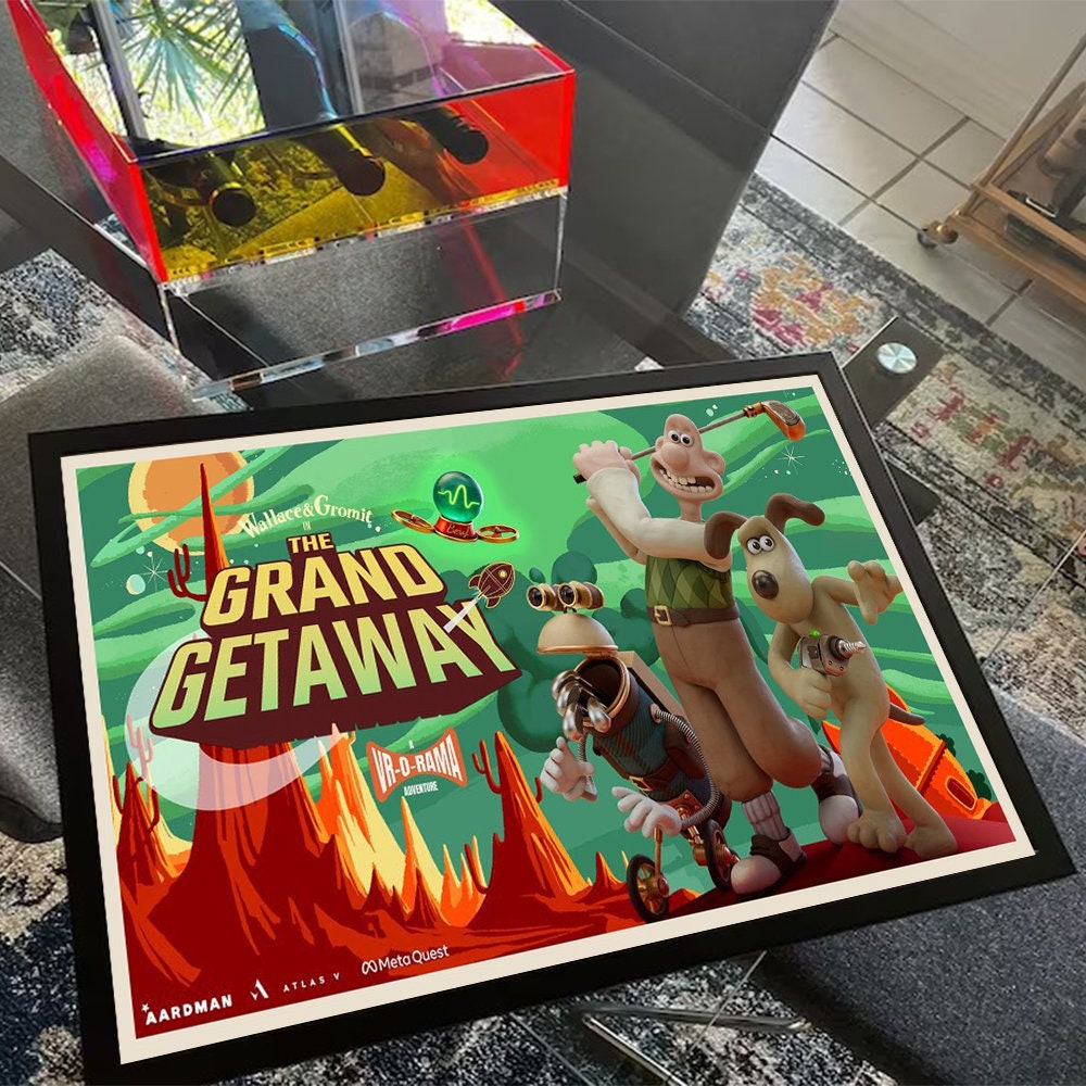 Wallace & Gromit the Grand Getaway Poster - Etsy