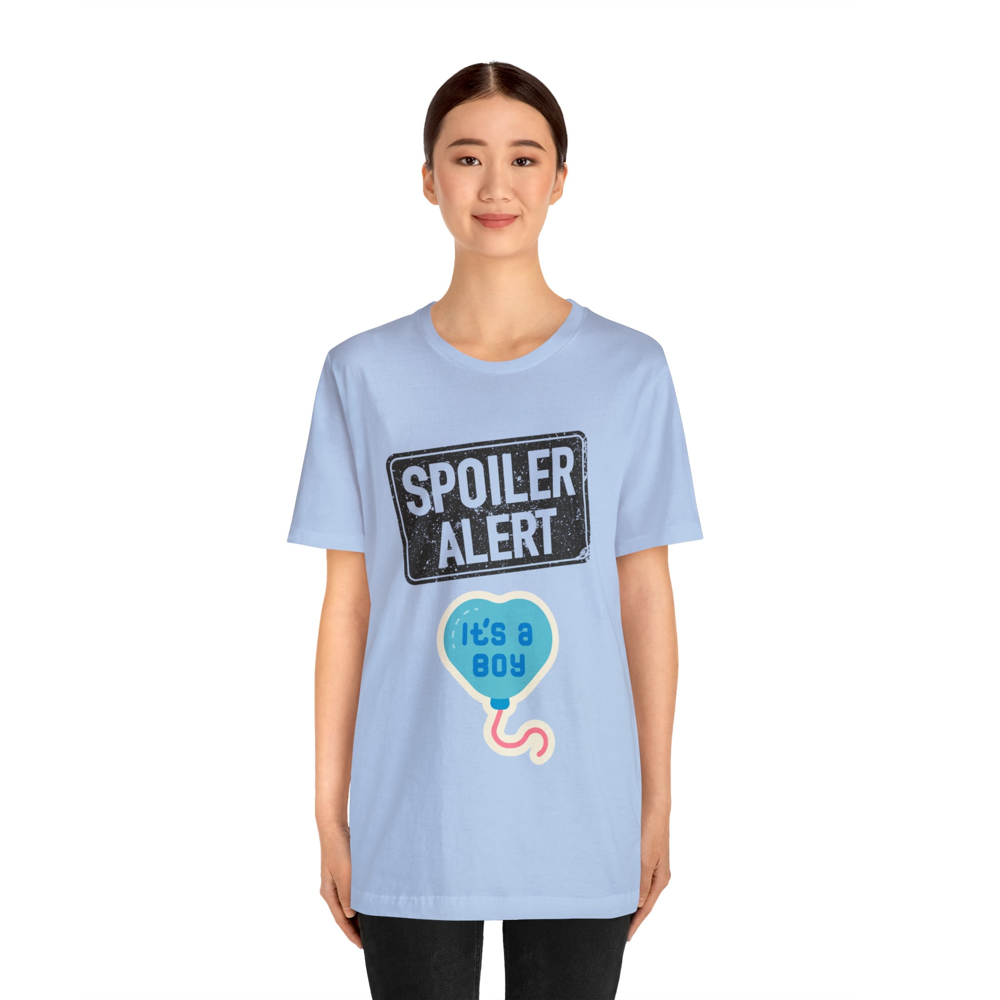 Spoiler Alert It's a Boy Tshirt, Gender Reveal Tshirts, Shirts for Him ...