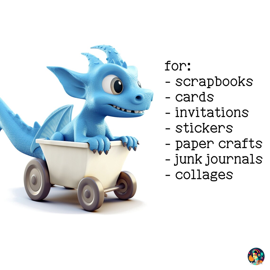 Baby Dragon Clipart Baby Dragon Papercraft Dragon Clip Art - Etsy