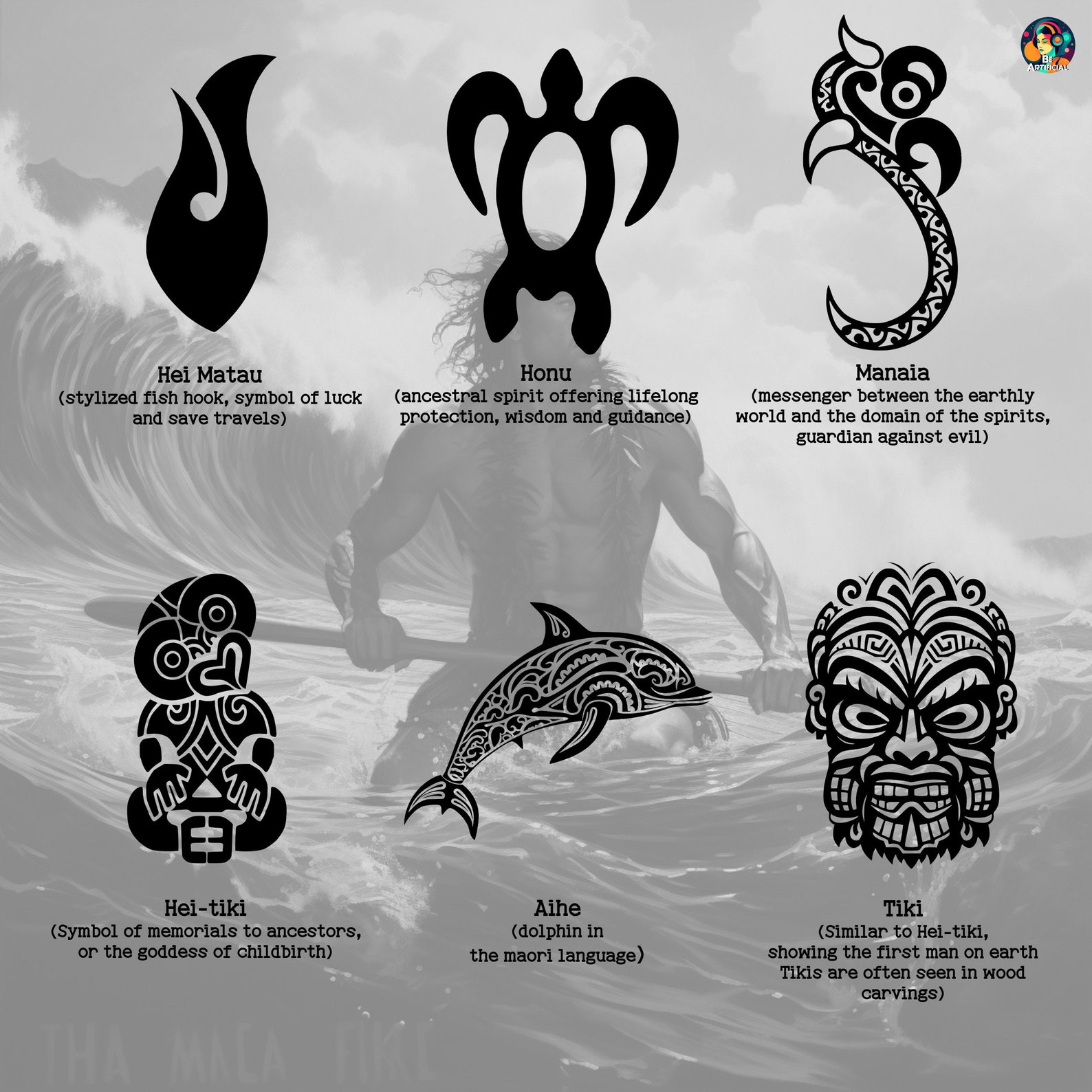 Maori Svg Bundle, Maori Symbol, Polynesian Svg, New Zealand Clipart ...