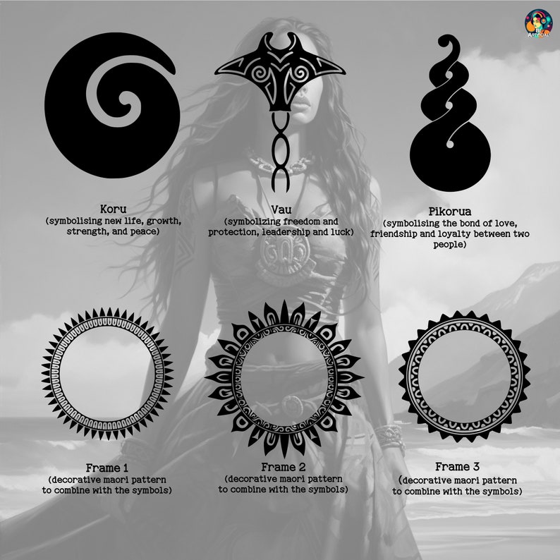 Maori Svg Bundle, Maori Symbol, Polynesian Svg, New Zealand Clipart ... Maori Svg Bundle, Maori Symbol, Polynesian Svg, New Zealand Clipart ...
