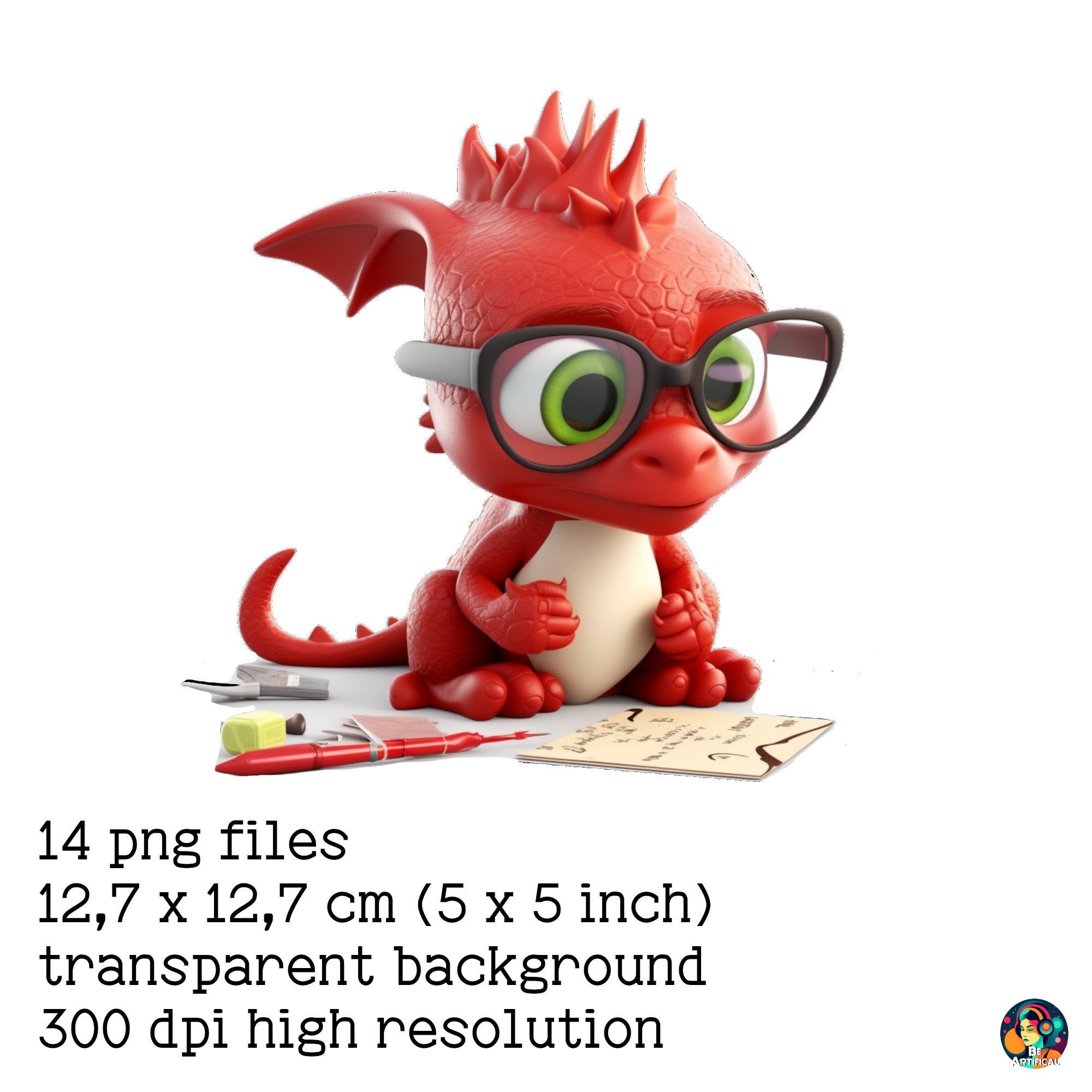 Baby Dragon Clipart Baby Dragon Papercraft Dragon Clip Art - Etsy