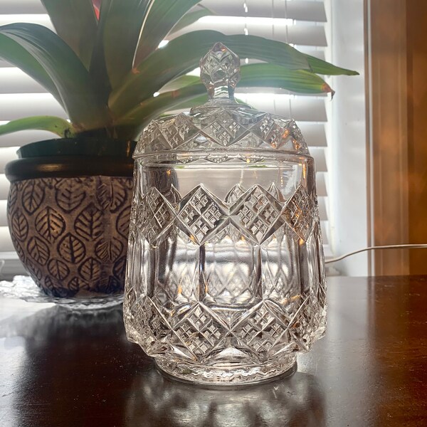 Vintage Candy Jar - Etsy