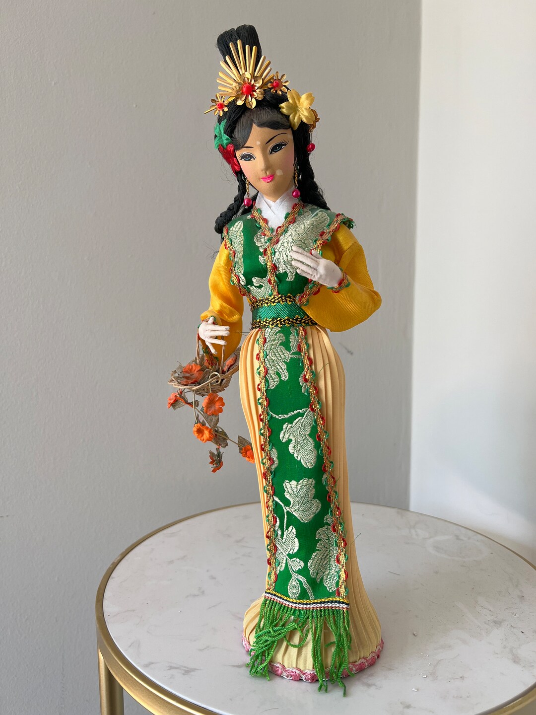 Vintage Asian Doll - Etsy