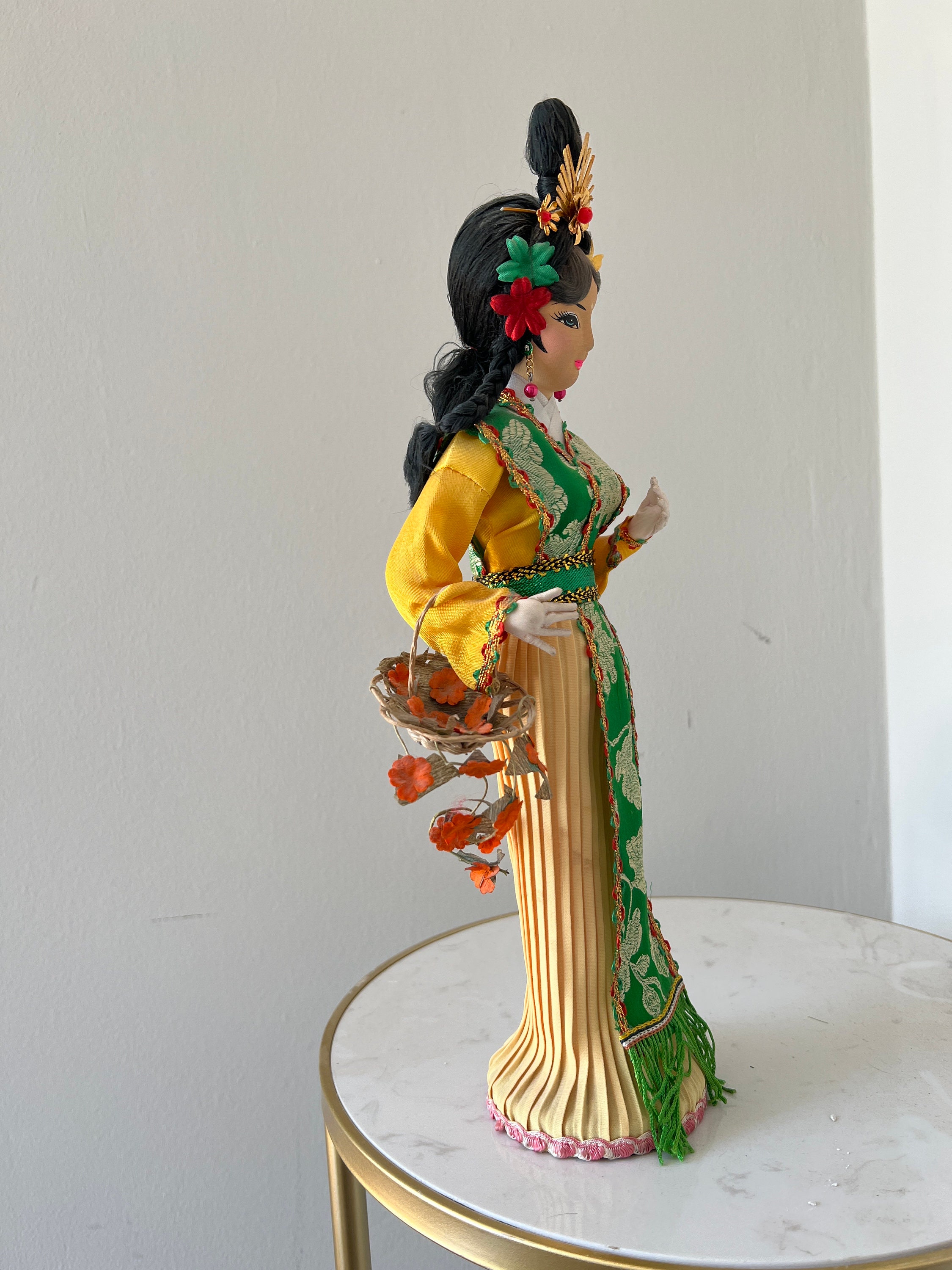 Vintage Asian Doll - Etsy