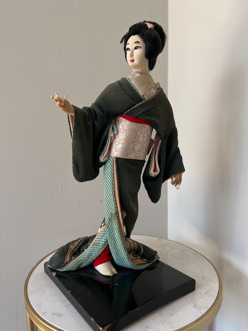 Vintage Japanese Geisha Doll - Etsy