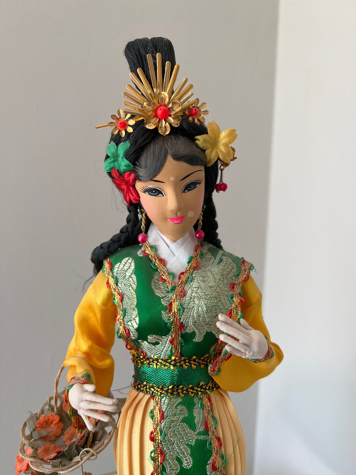 Vintage Asian Doll - Etsy
