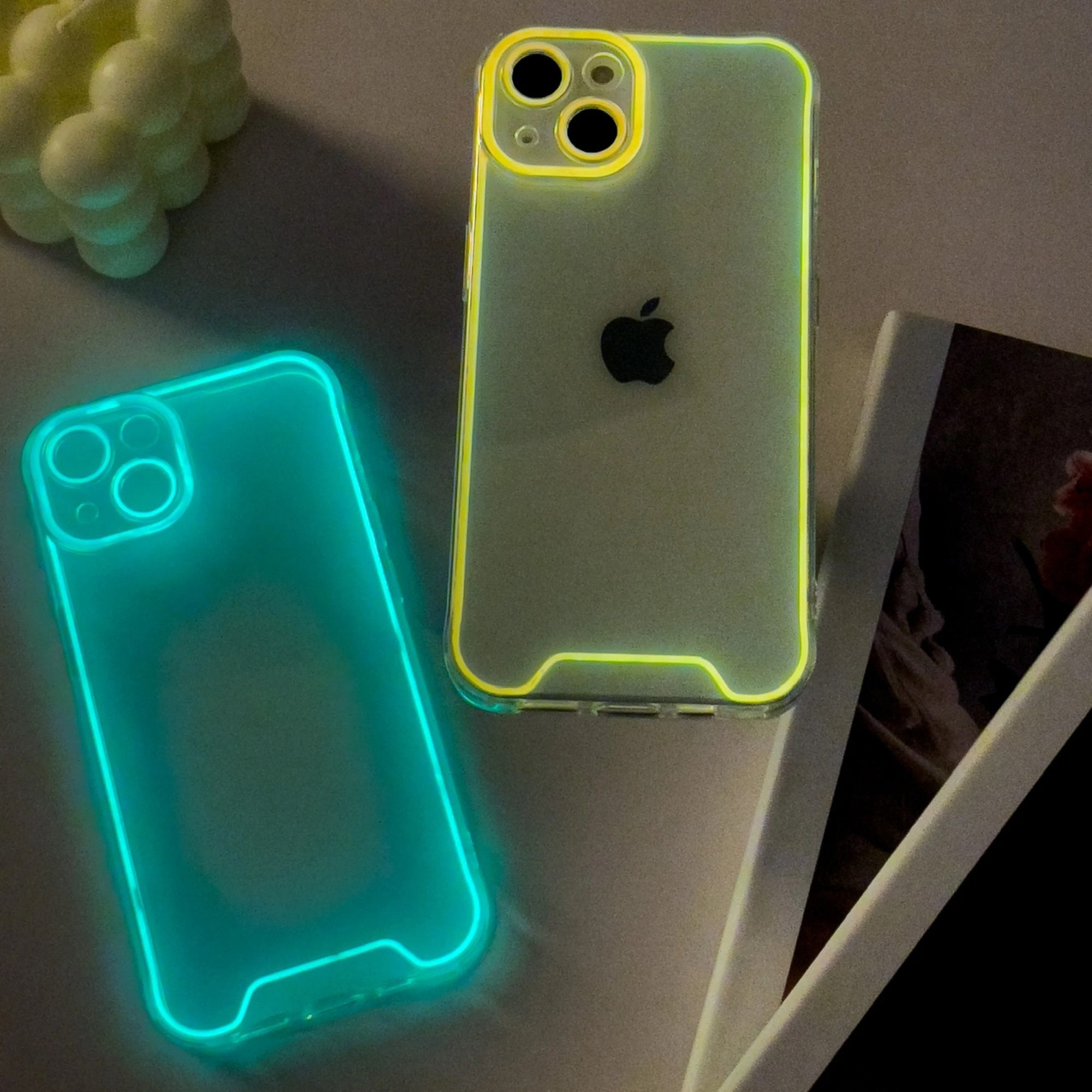 Neon Glow iPhone 13 Case - Etsy