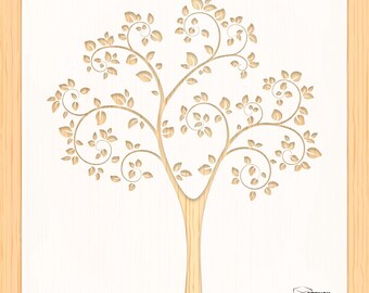 Tree of Life Stencil, Reusable Tree Stencil, Art Stencil, DIY Craft ...