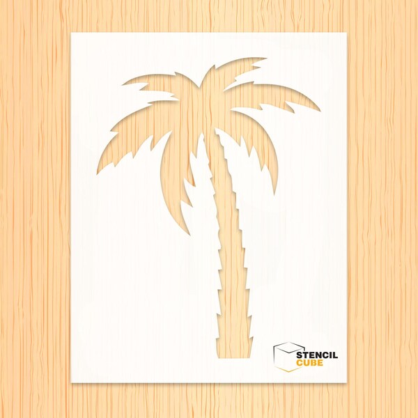 Palm Tree Stencil - Etsy