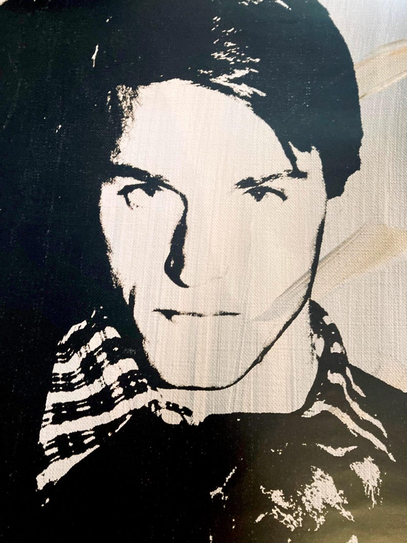 Andy Warhol. Original Exhibition Poster. Museum Berlin. Jed Johnson. - Etsy