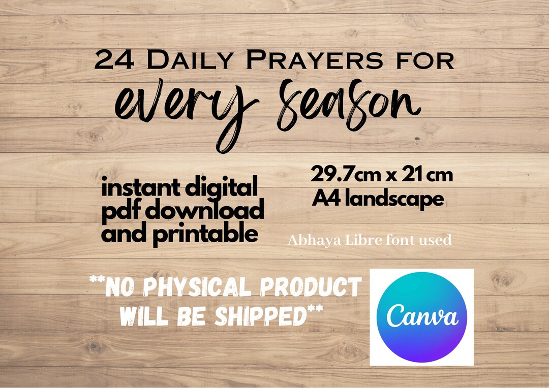 Shareable Prayer Cards | Encouragement | Digital Printable | Digital ...
