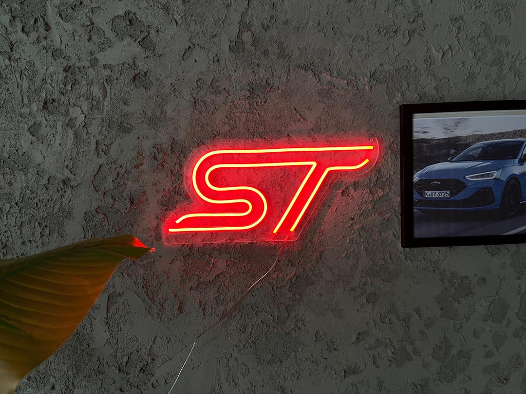 Car Logo Sign/ Race Car Emblem Neon Sign / Car Logo Neon Sign/ Neon ...