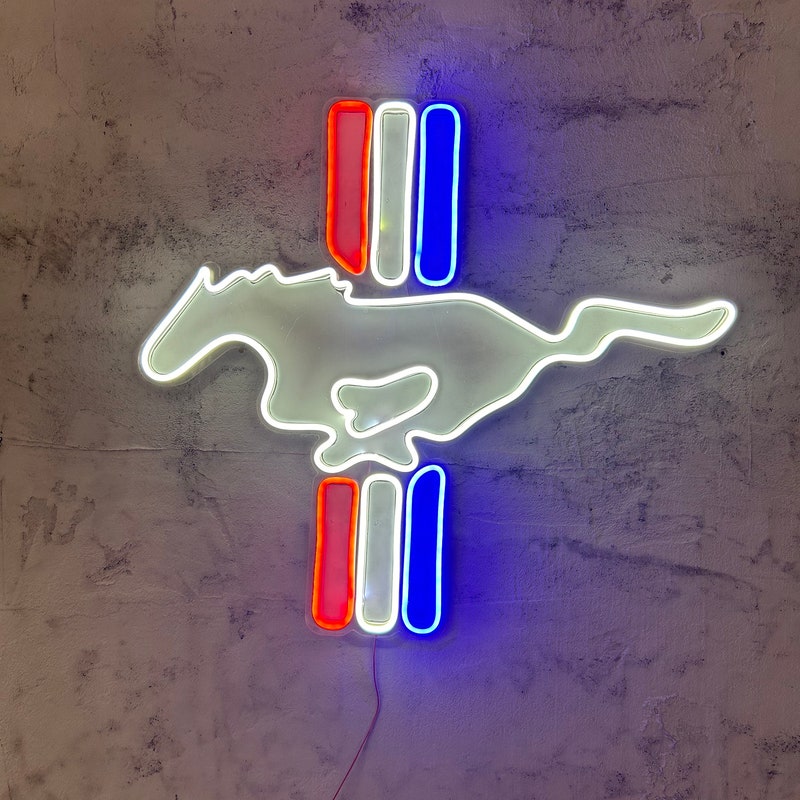 Mustang Logo Acrylic - Etsy