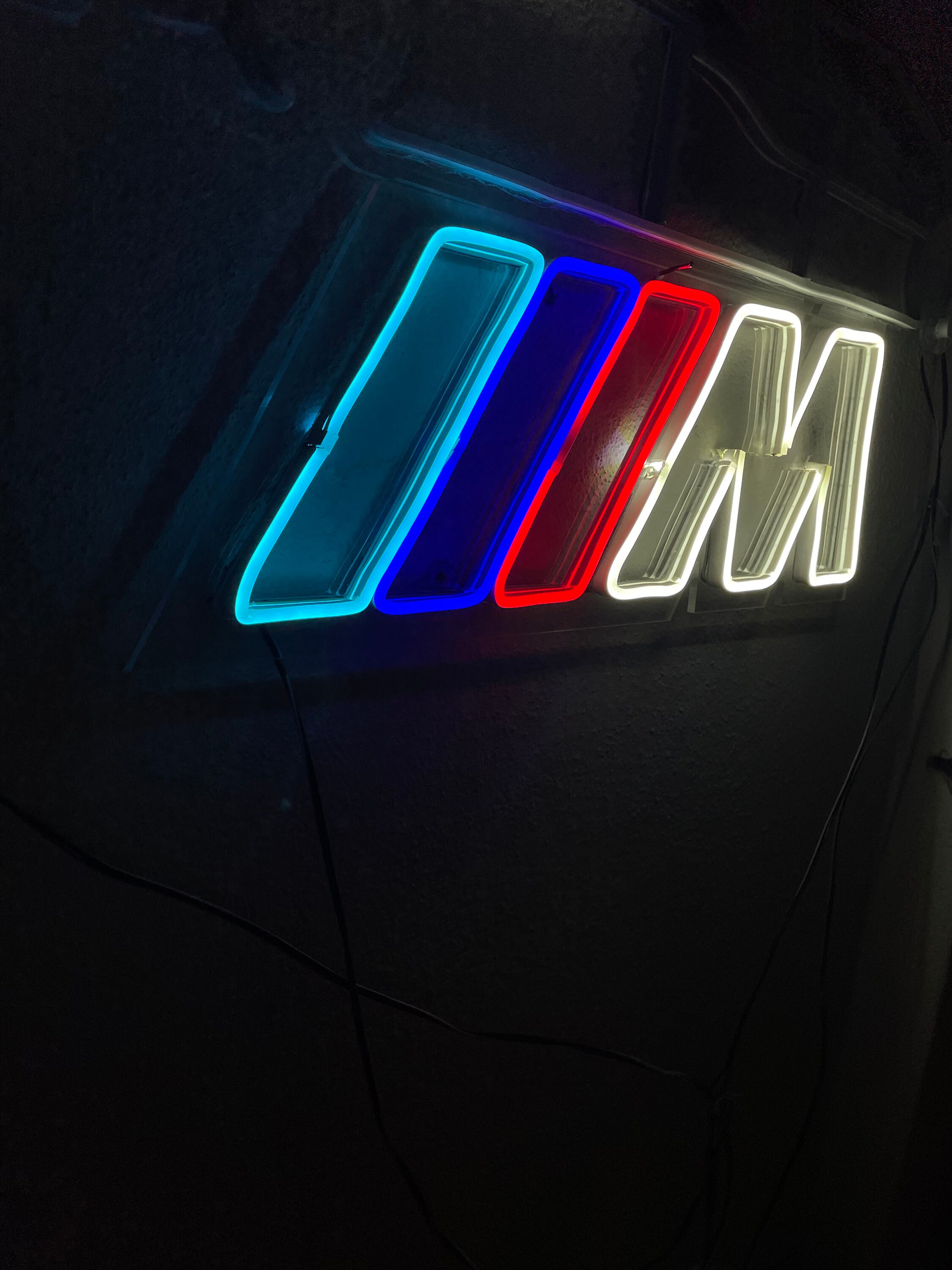 Bmw M Logo Car Neon Sign / Bmw Neon Sign / Logo Neon Sign / - Etsy Canada