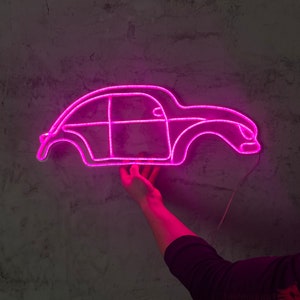 Beetle Neon Sign / Beetle Neon Sign / Beetle Neon Sign Bedroom / Neon ...