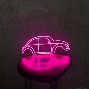Beetle Neon Sign / Beetle Neon Sign / Beetle Neon Sign Bedroom / Neon ...