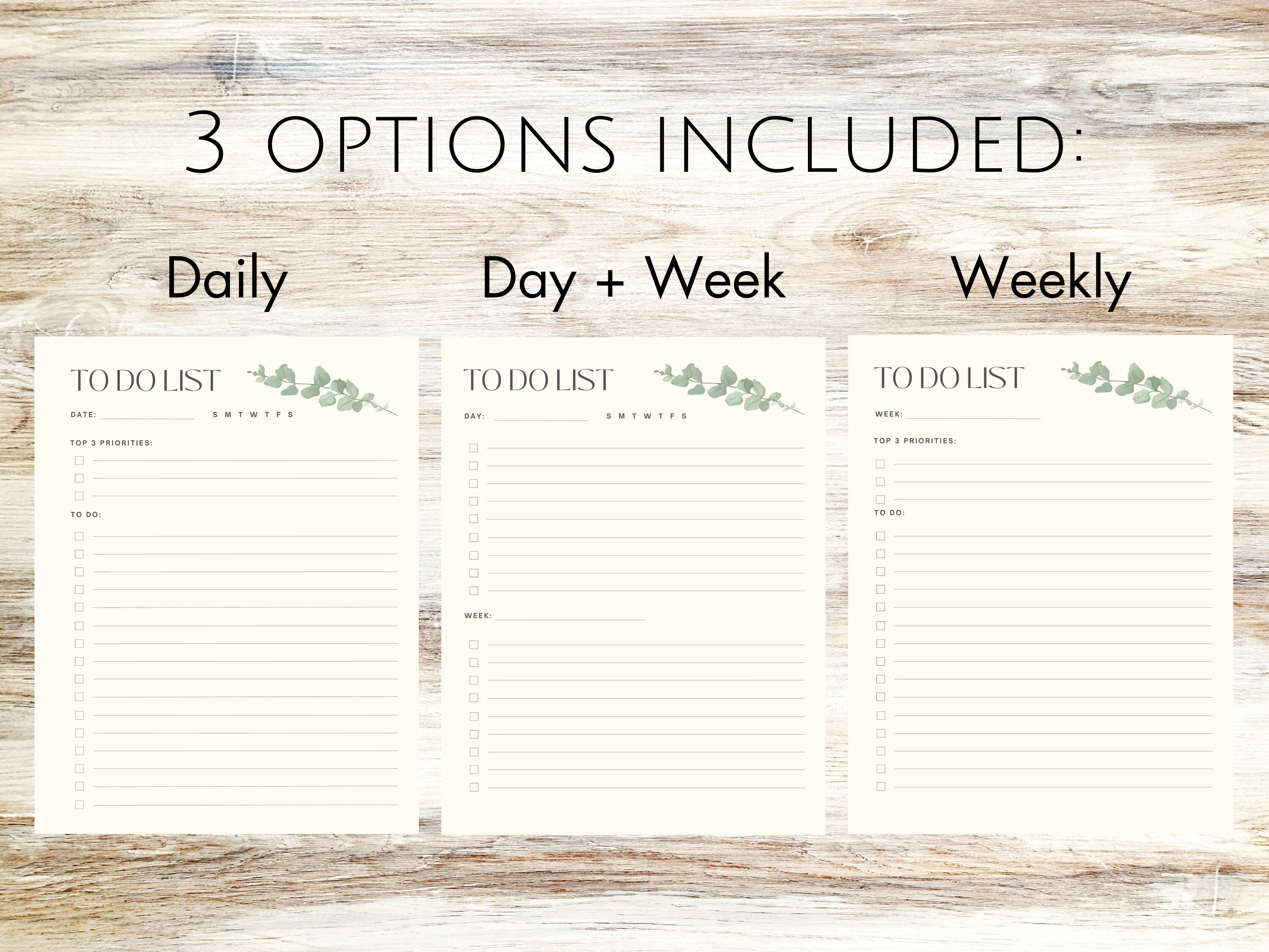 To Do List Printable to Do List Template to Do List Planner Weekly ...