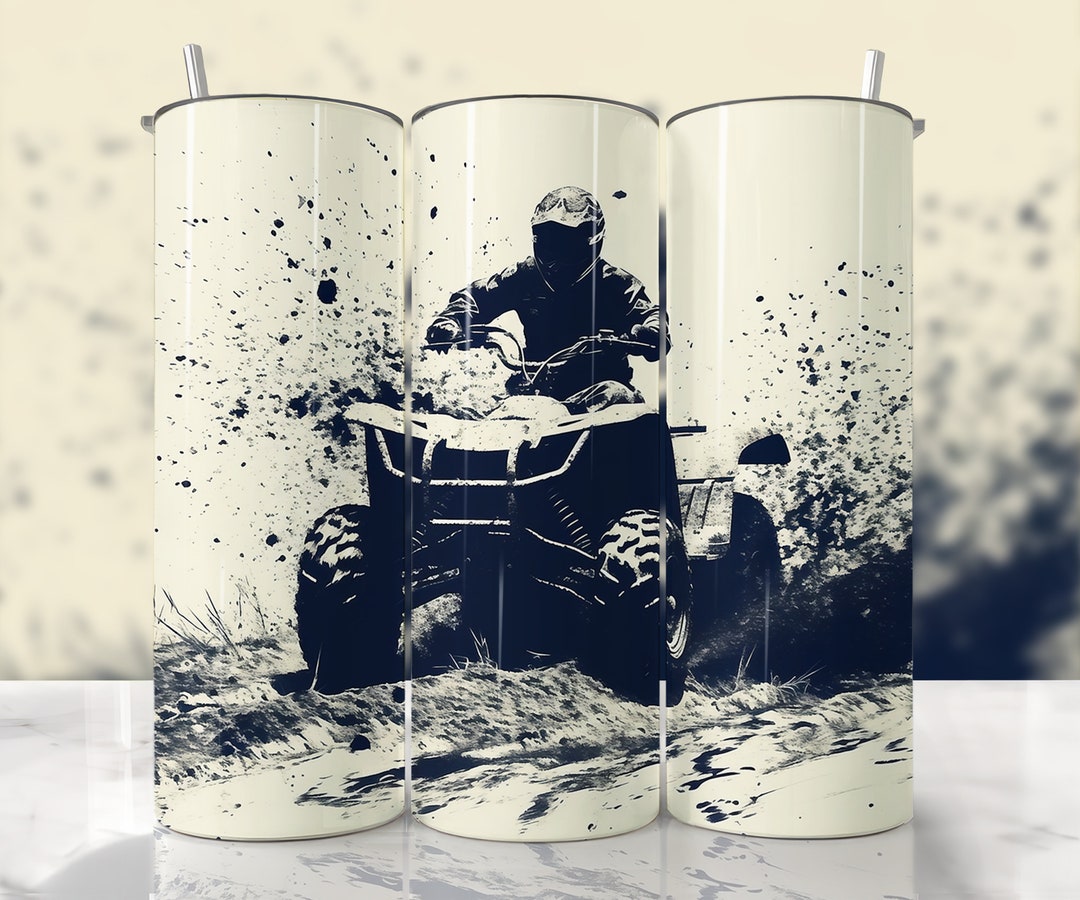 ATV Tumbler Wrap, 4 Wheeler Tumbler Wrap Png, Tumbler ATV Wrap, off ...