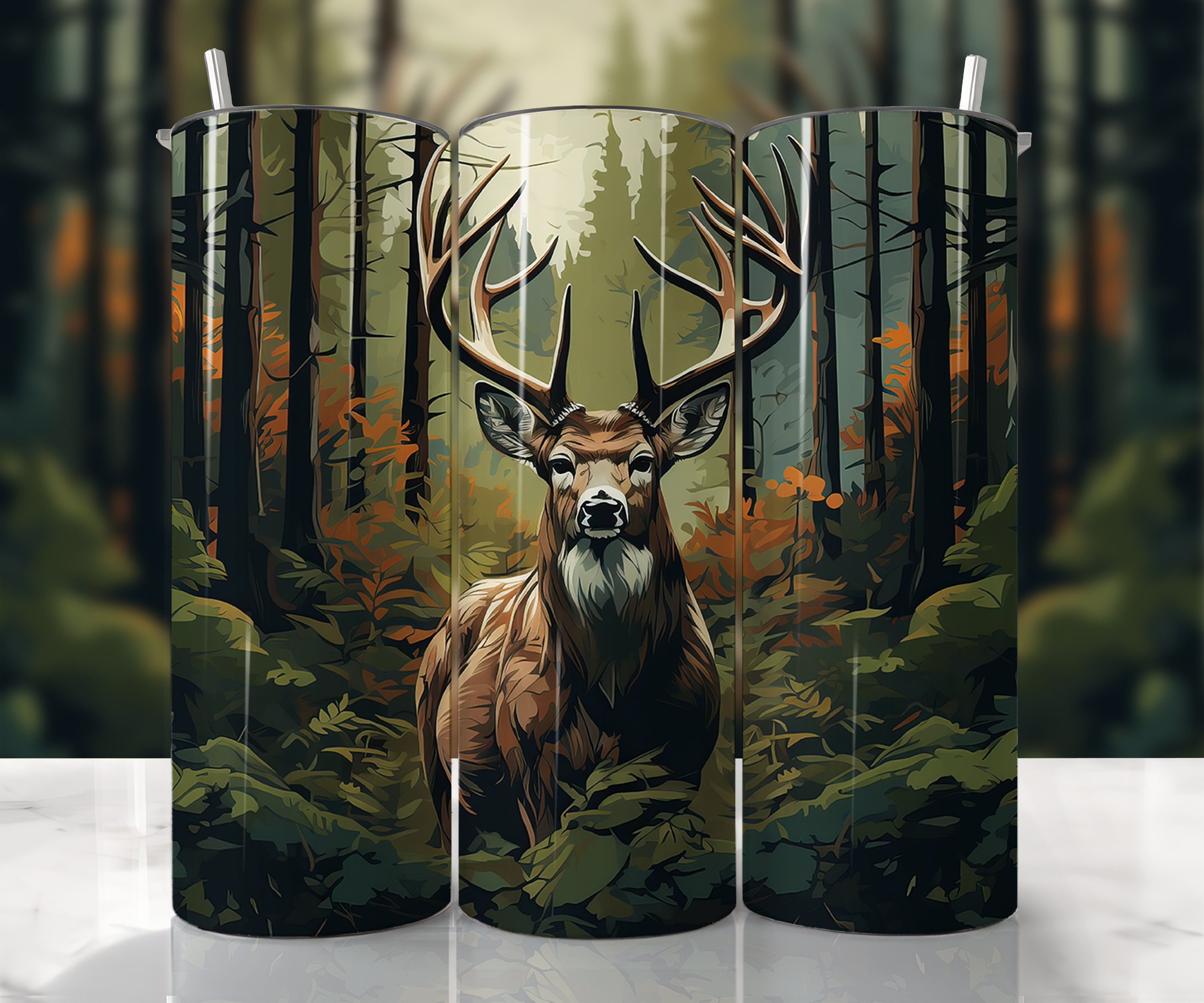 10 Hunting Tumbler Wrap Bundle, Deer Hunting Tumbler Wrap, Hunting ...