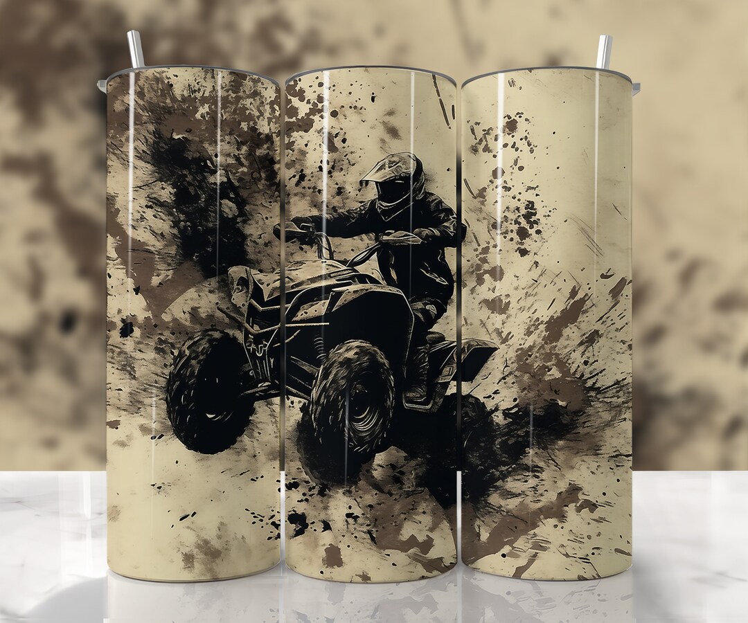 ATV Tumbler Wrap, 4 Wheeler Tumbler Wrap Png, Tumbler ATV Wrap, off ...