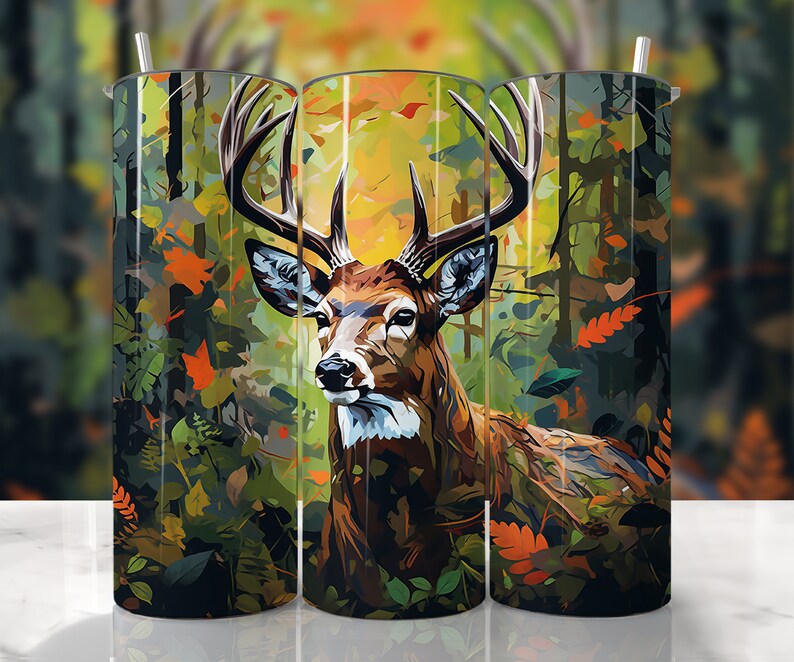 10 Hunting Tumbler Wrap Bundle, Deer Hunting Tumbler Wrap, Hunting ...