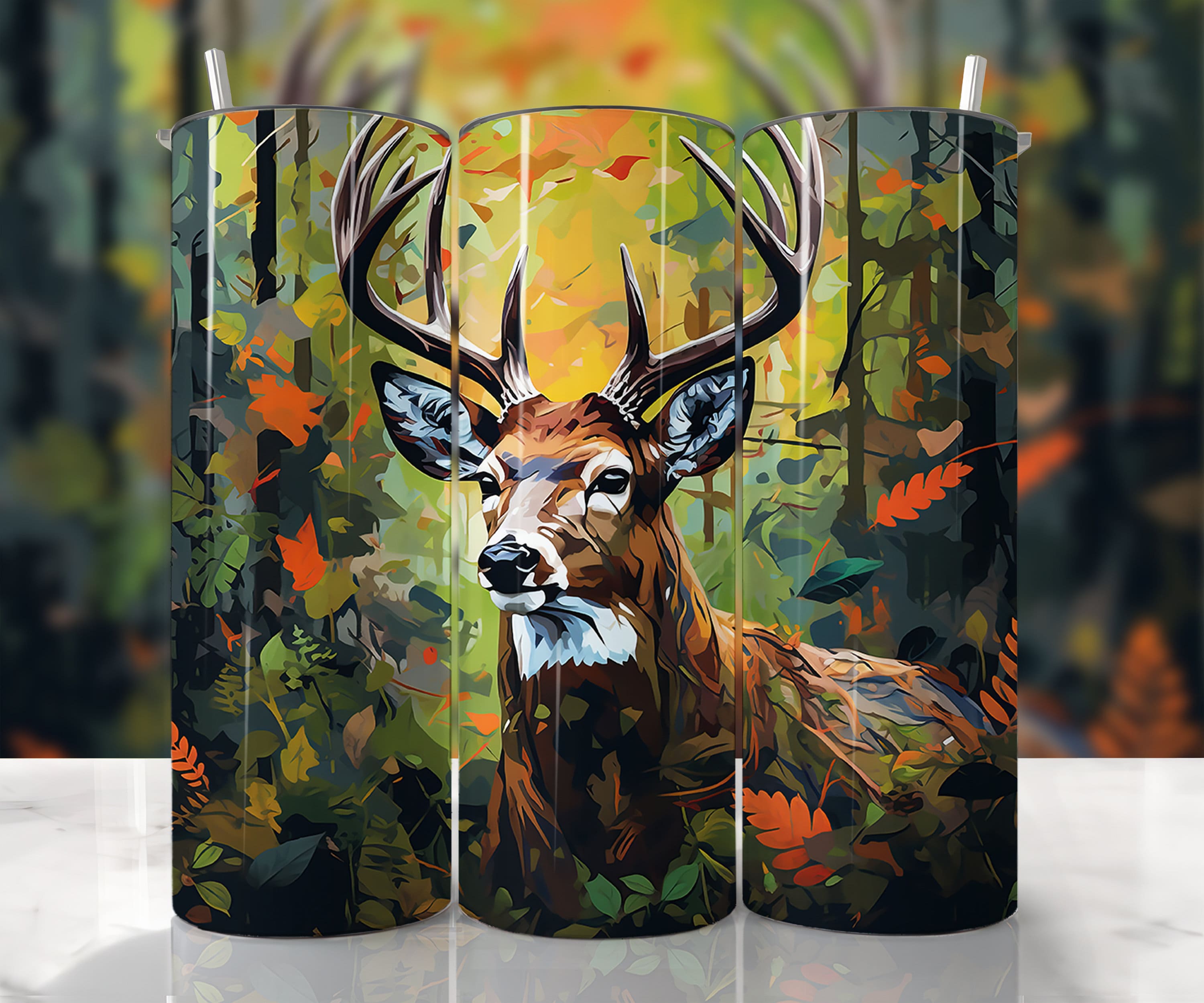 10 Hunting Tumbler Wrap Bundle, Deer Hunting Tumbler Wrap, Hunting ...