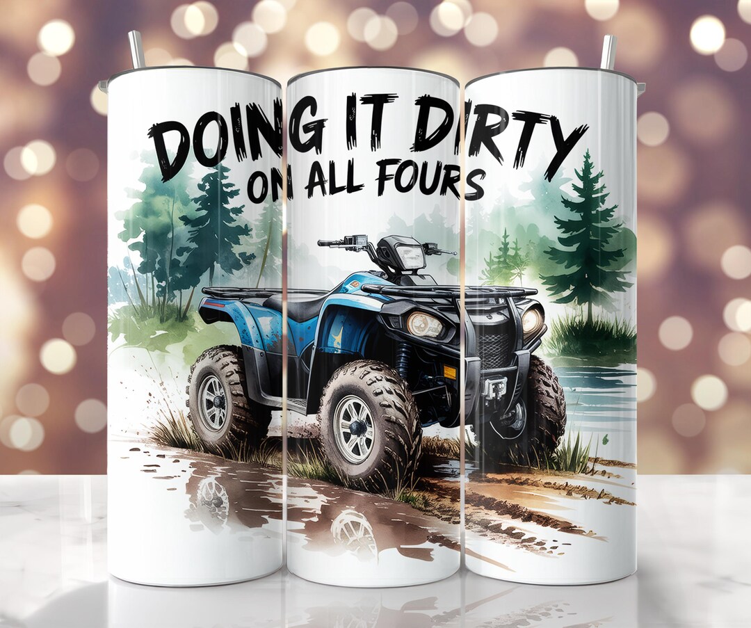 ATV Seamless Tumbler Wrap,sublimation Png Designs Download Sublimation ...