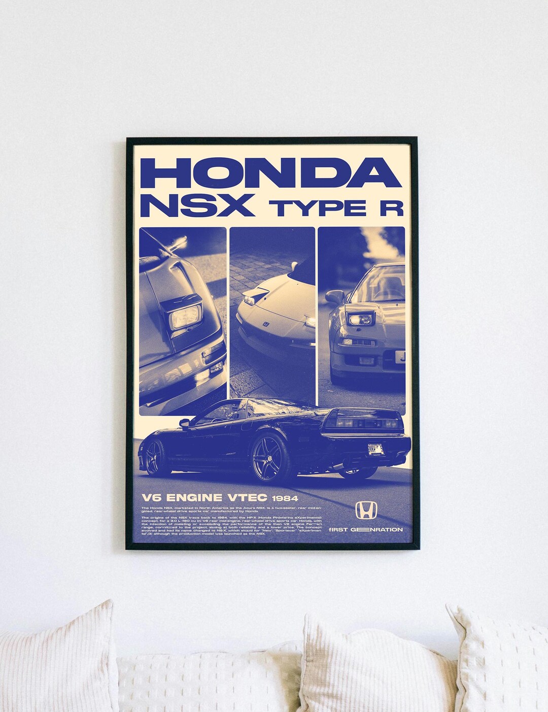 Honda NSX/ Honda Poster/ Car Poster/ Hypercar Poster/ Print/ Honda ...