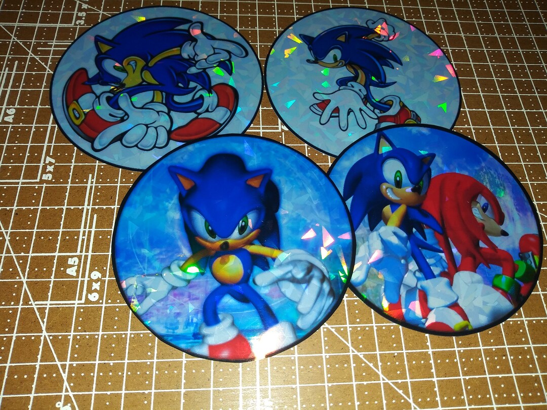 Sonic Adventure Bundle 2 Holographic Stickers - Etsy