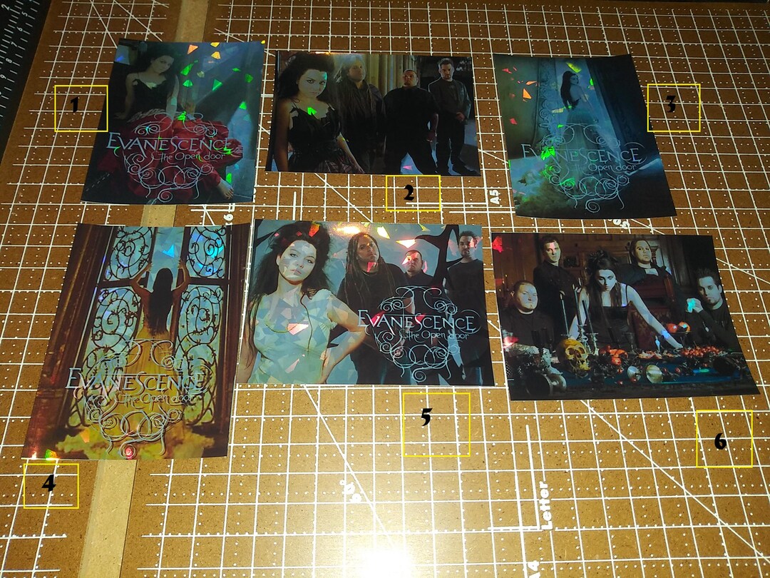Evanescence: the Open Door Holographic Stickers - Etsy