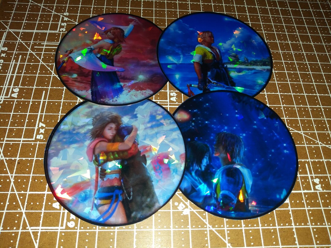 Final Fantasy X Bundle 2 Holographic Sticker - Etsy