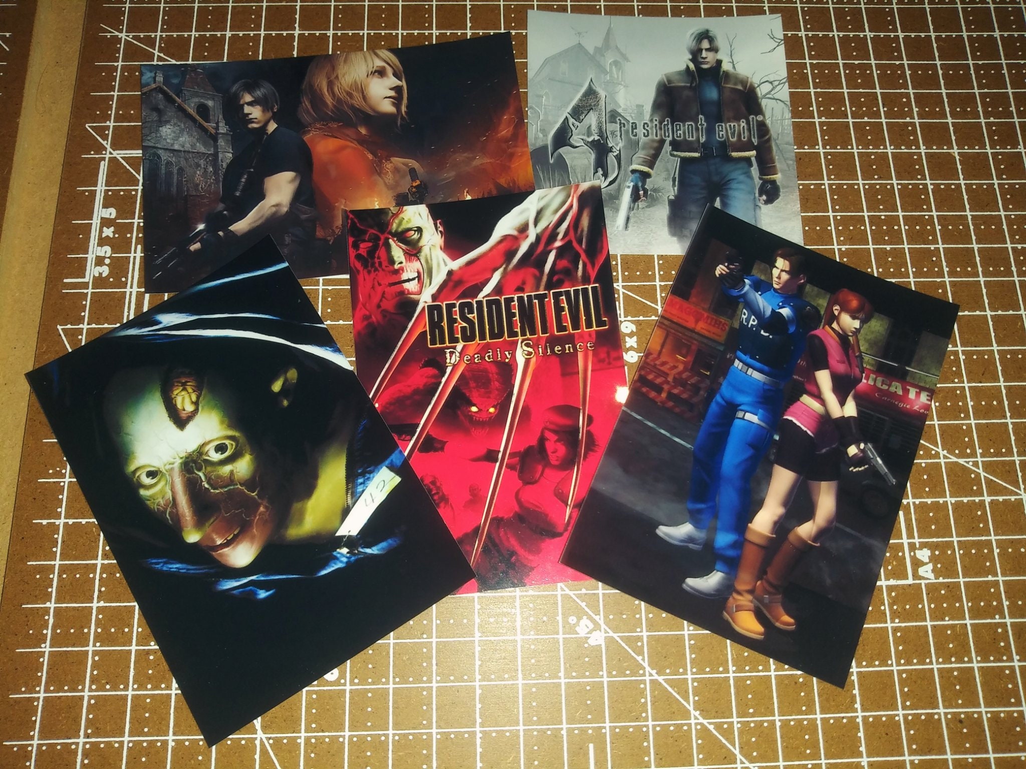 Resident Evil Holographic Sticker Bundle 1 - Etsy