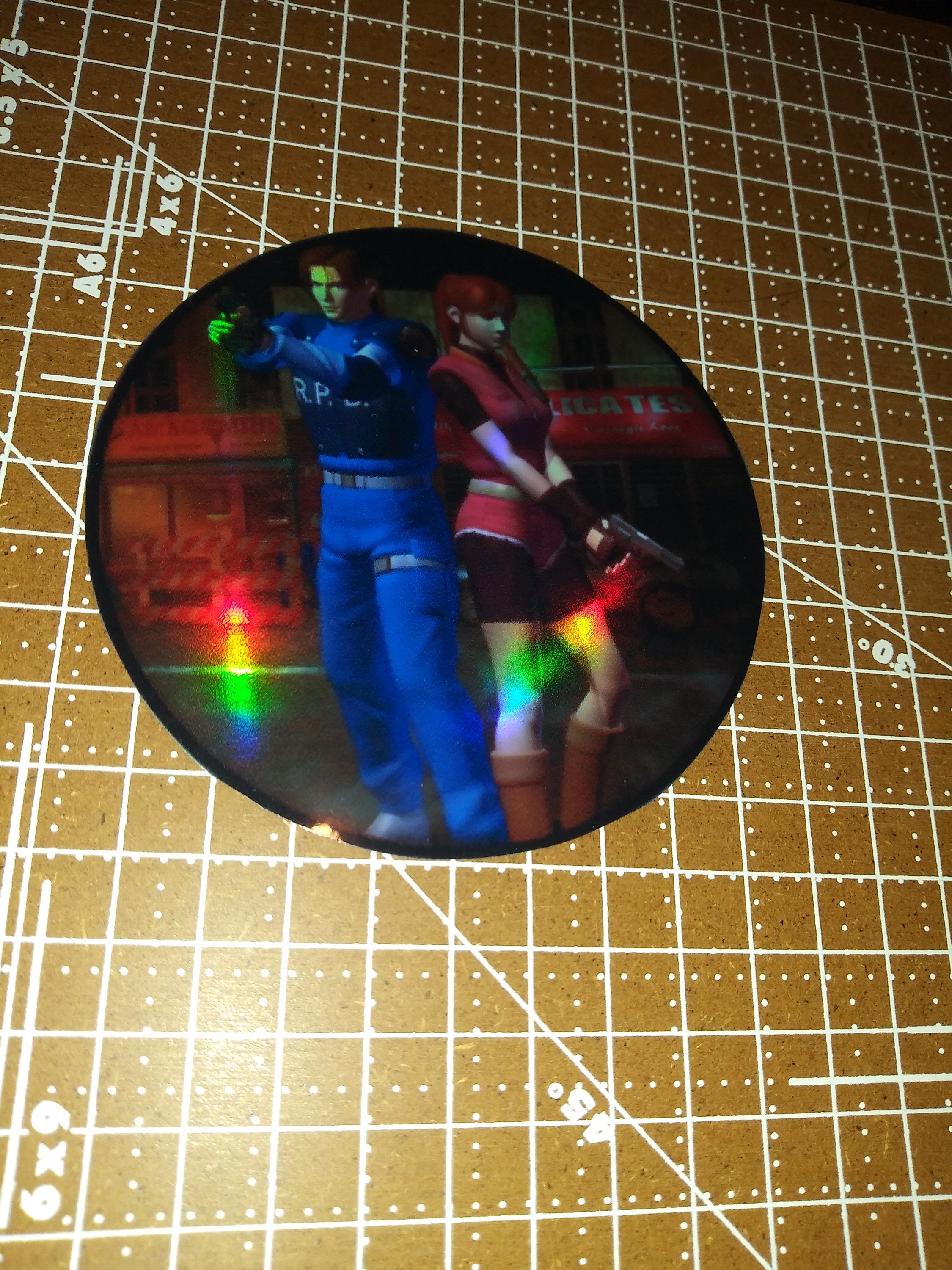 Resident Evil Bundle 2 Holographic Sticker - Etsy