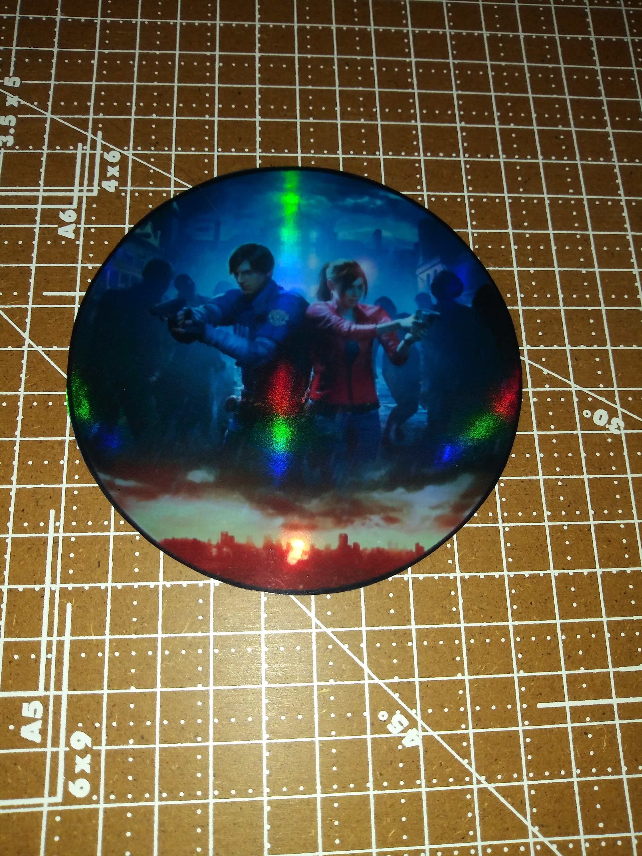 Resident Evil Bundle 2 Holographic Sticker - Etsy