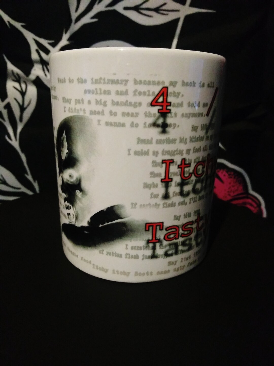 Resident Evil Coffee Mug: 4 // Itchy Tasty 11oz - Etsy