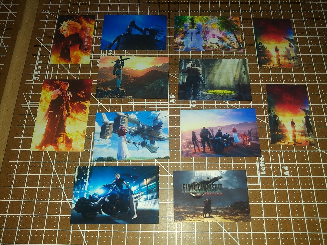 Final Fantasy 7 Sticker Bundle mini - Etsy