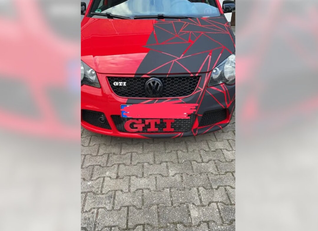 VW Polo GTI Letters for Front Grille VW Polo Gti Letters for Front ...