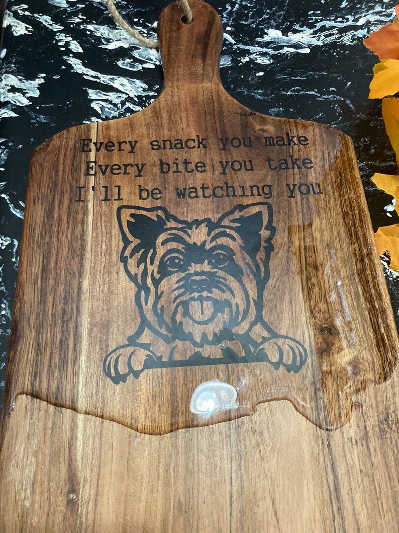 Dog Breed Cutting Charcuterie Board - Etsy