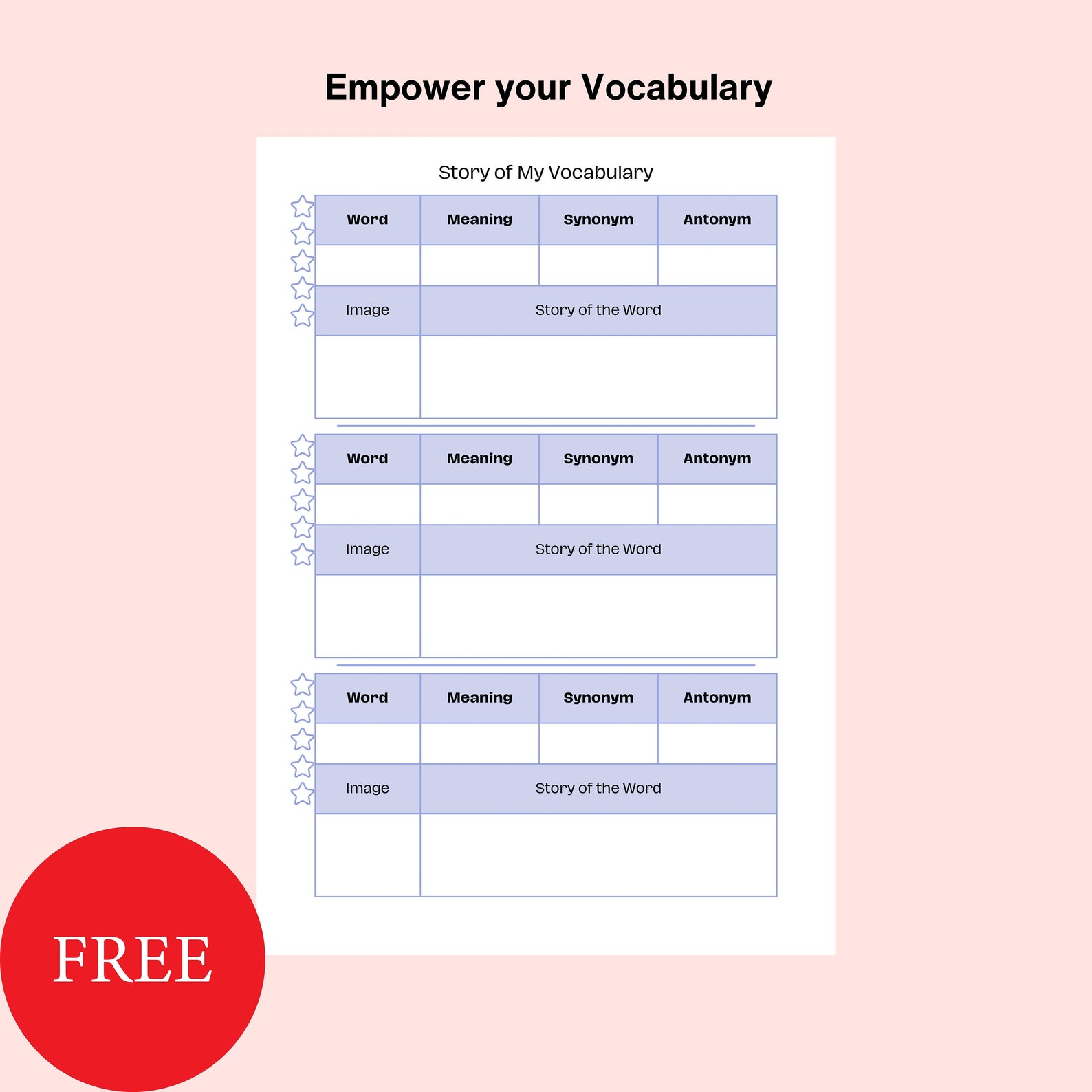 Language Learning Speaking Template Study Notebook for Language ...