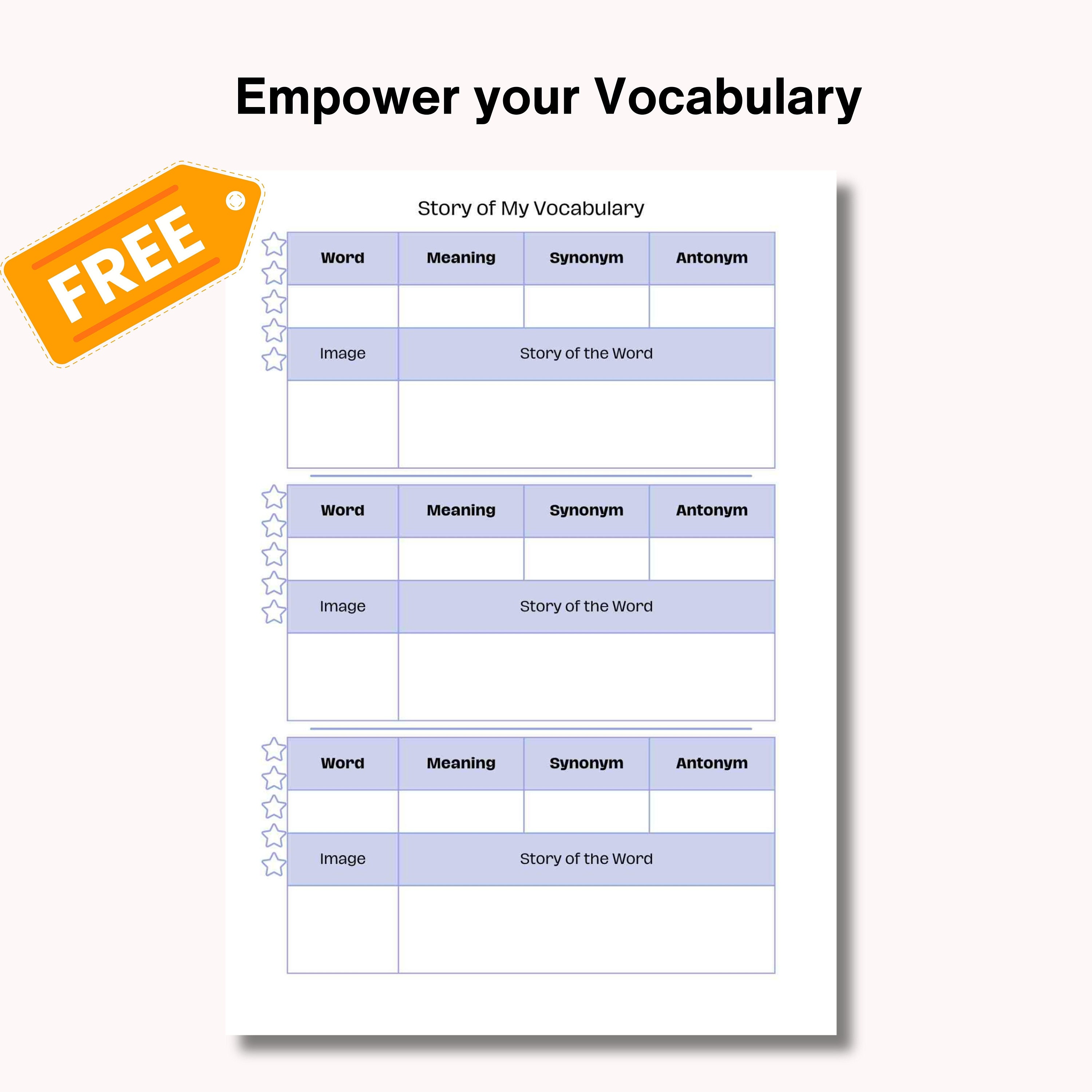 Language Learning Grammar Template Study Notebook Language Learning for ...