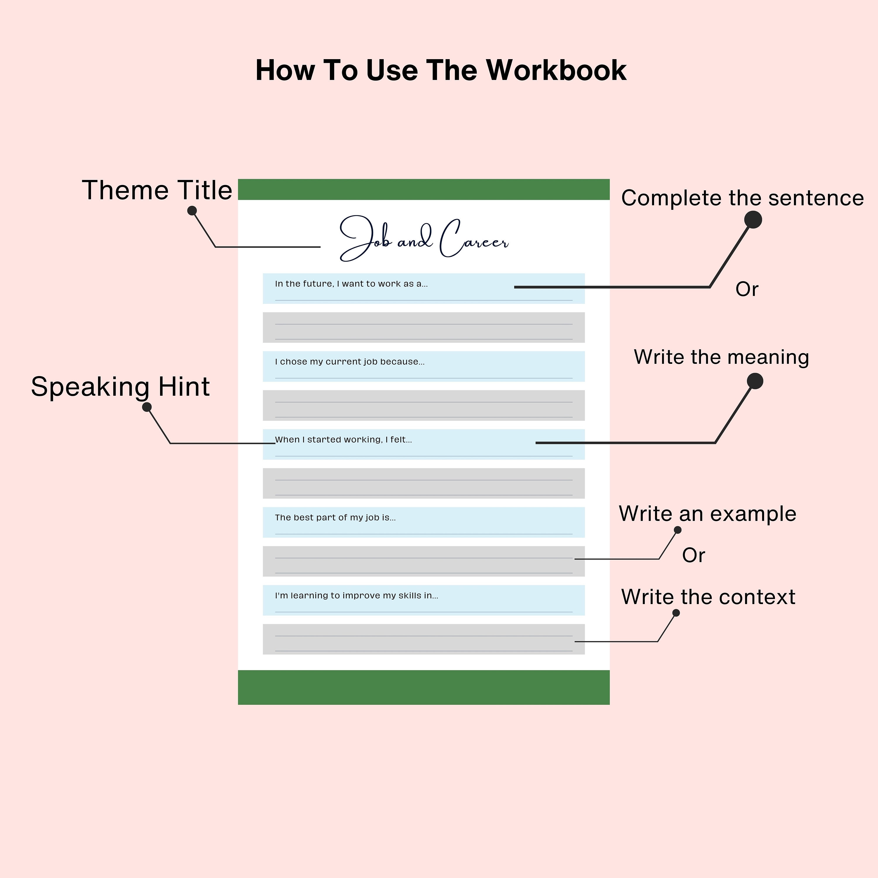 Language Learning Speaking Template Study Notebook for Language ...