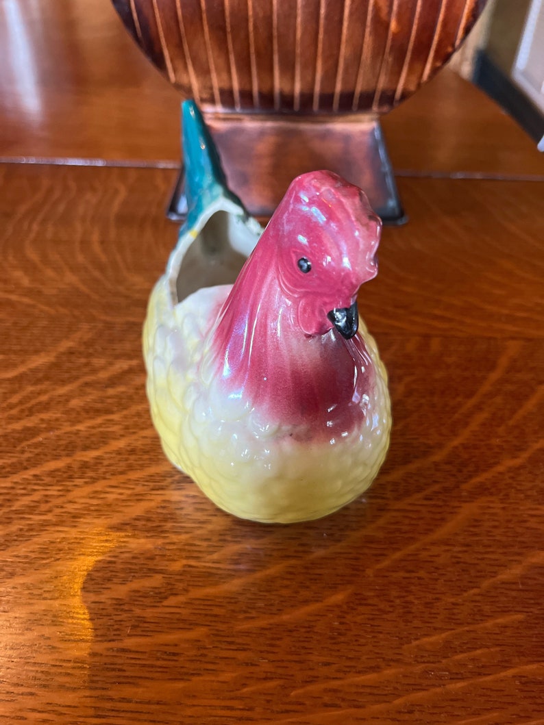 Vintage 1930s Ceramic Hen Planter. Great Condition - Etsy
