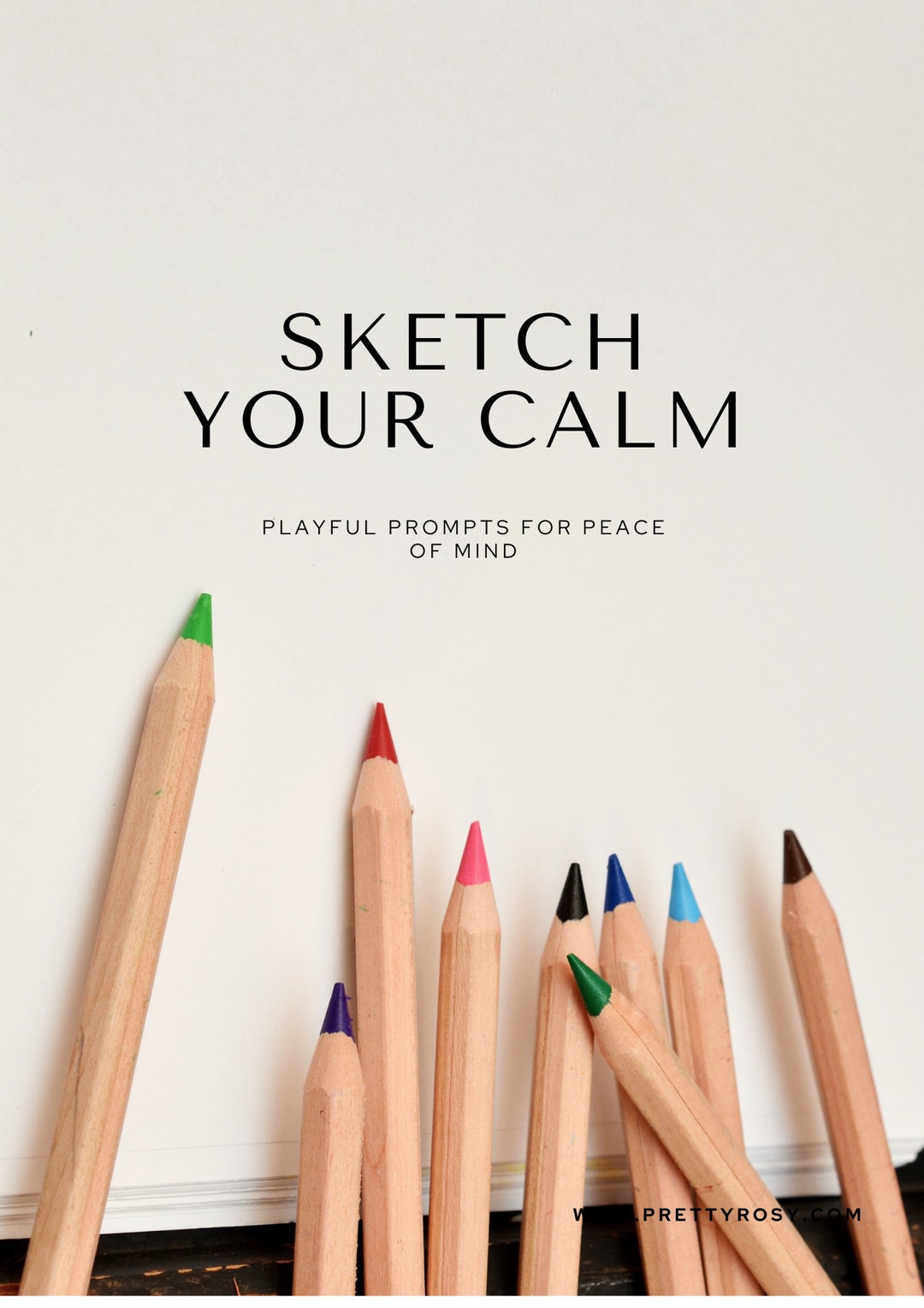 Sketch Your Calm, Art Therapy, Art Journal Prompts for Anxiety Relief ...