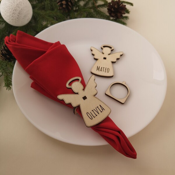 Angel Napkin Rings - Etsy
