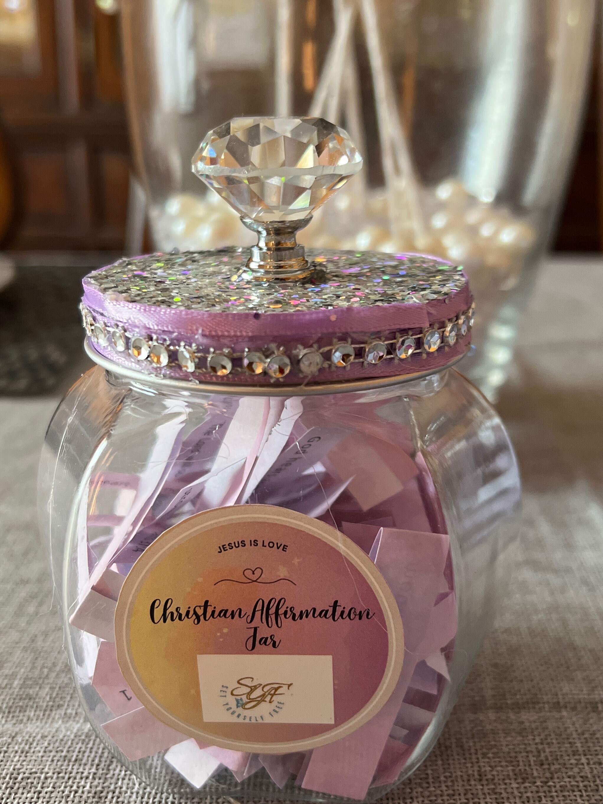 Christian Faith Affirmation Jar - Etsy